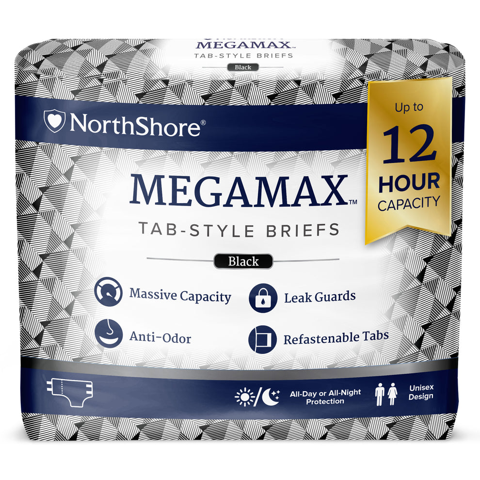 NorthShore MEGAMAX Black M – Cuddle Kingdom